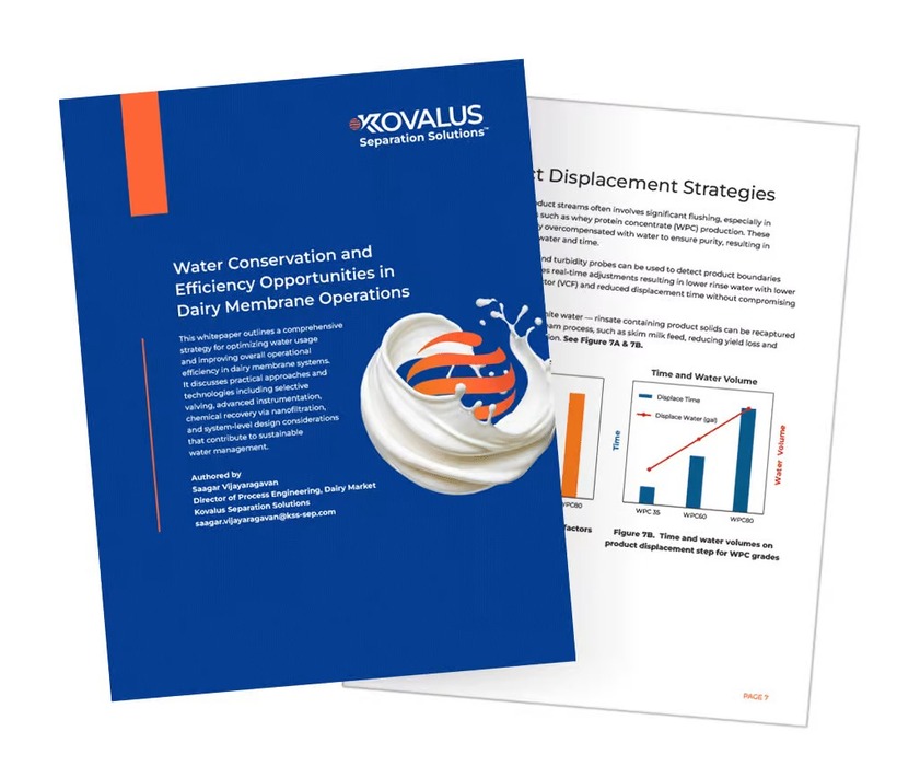 Kovalus shares new whitepaper on water efficiency for dairy plants ...